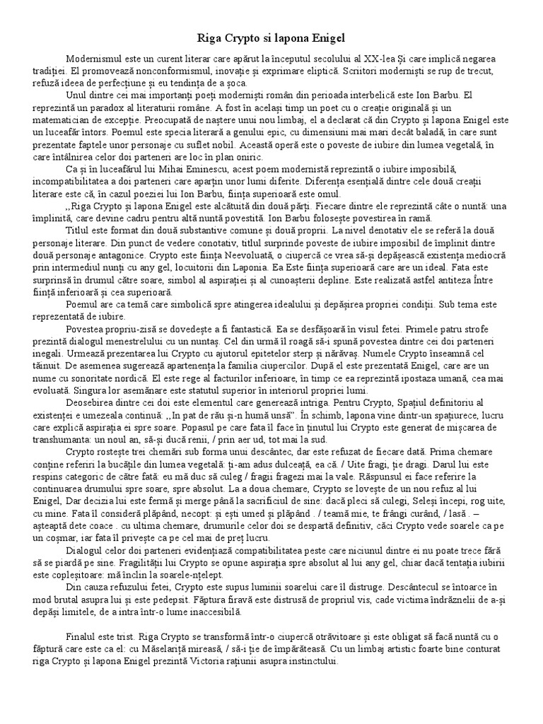 Riga Crypto Si Lapona Enigel | PDF