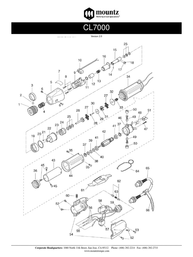 CL 7000 144126 Parts List PDF | PDF | Electric Motor | Gear