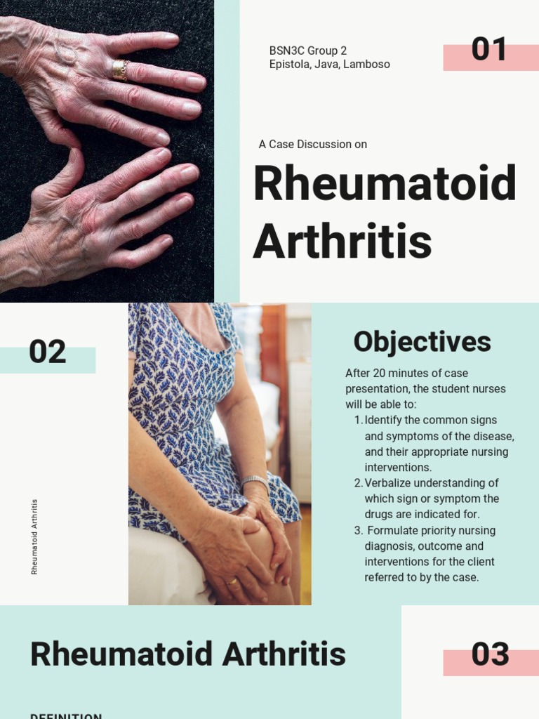 Rheumatoid Arthritis Case Discussion | PDF | Rheumatoid Arthritis ...