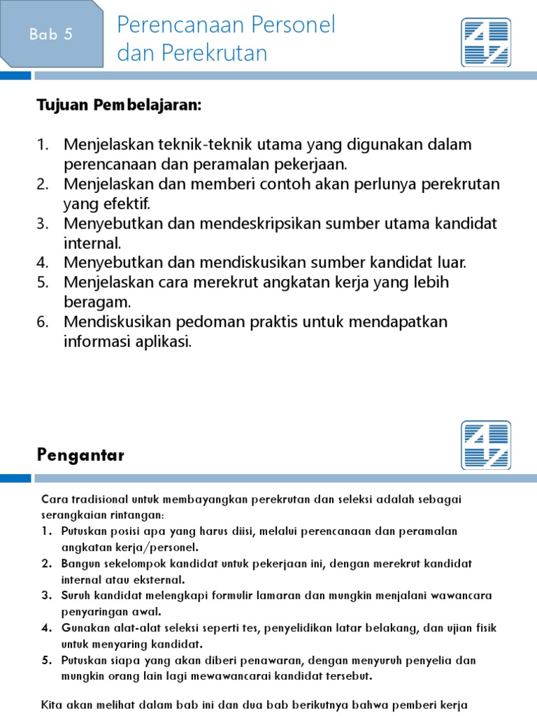 Pertemuan 3 Bab 5 - Dessler-Dikonversi | PDF | Bisnis | Pengelolaan Keuangan & Uang