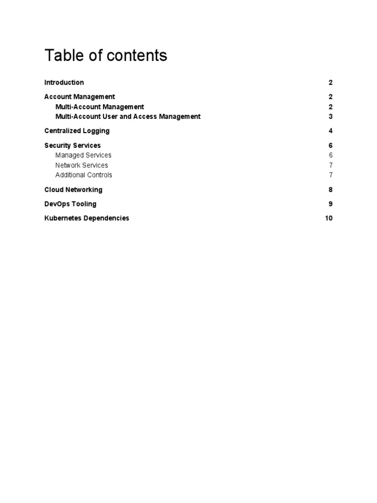 Cloud Infra and Security Questionnaire | PDF | Cloud Computing ...