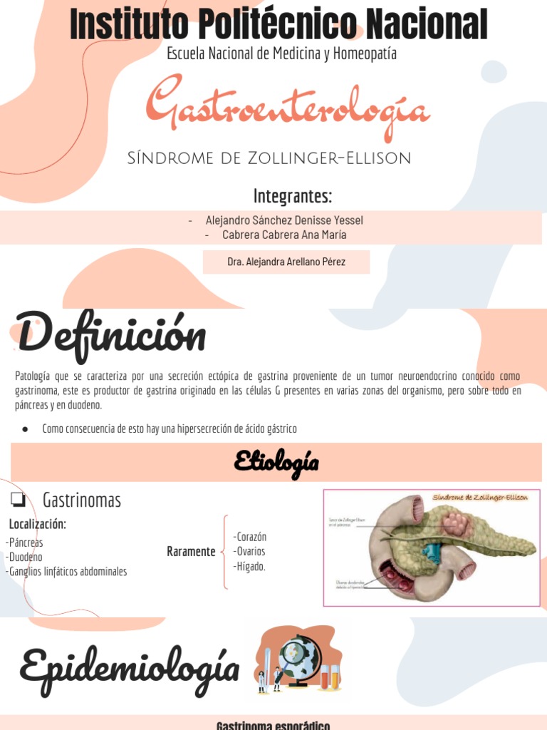 Sindrome Zollinger. | PDF | Especialidades Medicas | Medicina