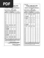 Sample-Dtr - August | PDF