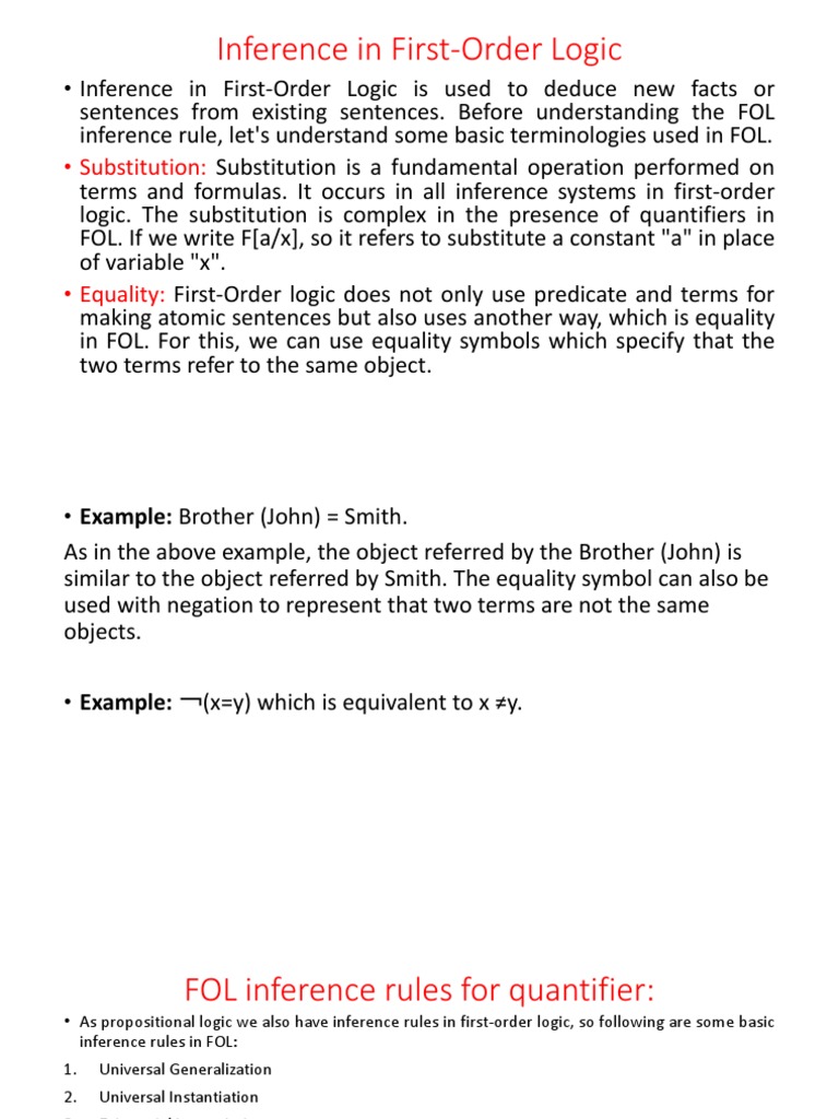 Module 1 Notes 4 | Download Free PDF | First Order Logic | Logic