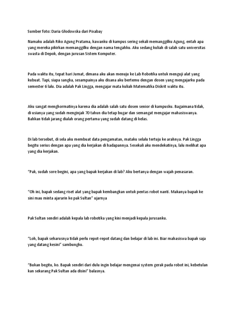 Cerpen - Da-WPS Office | PDF