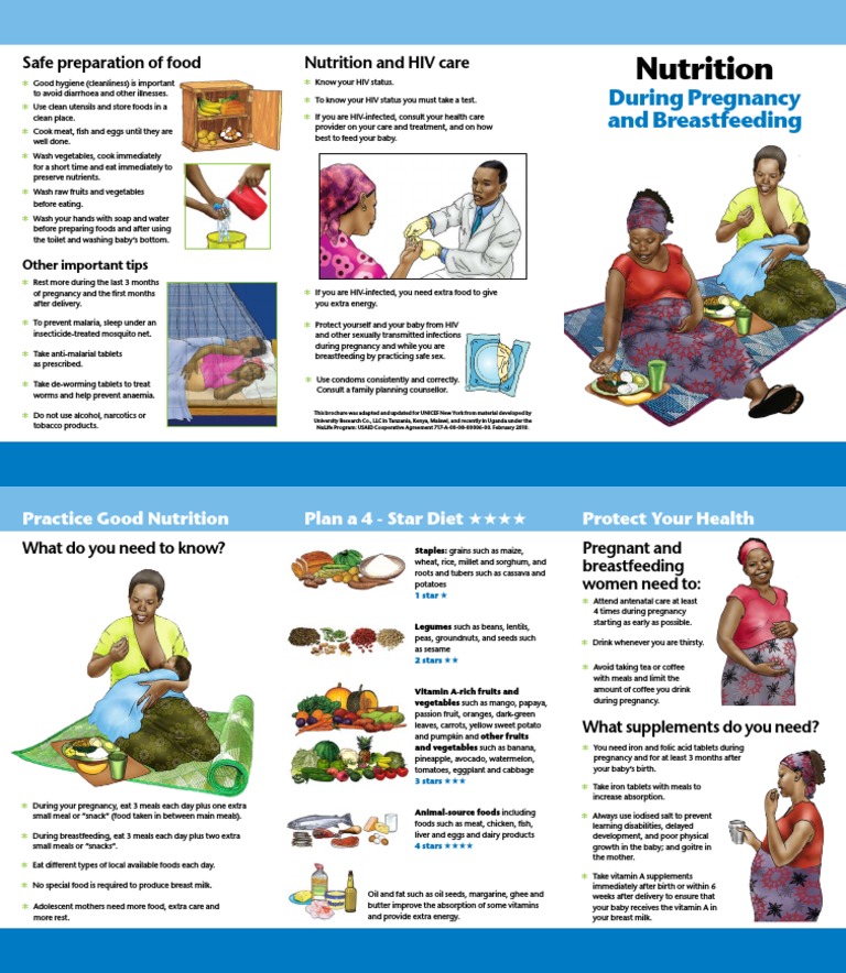 Brochure Maternal Nutrition | PDF | Foods | Vegetables