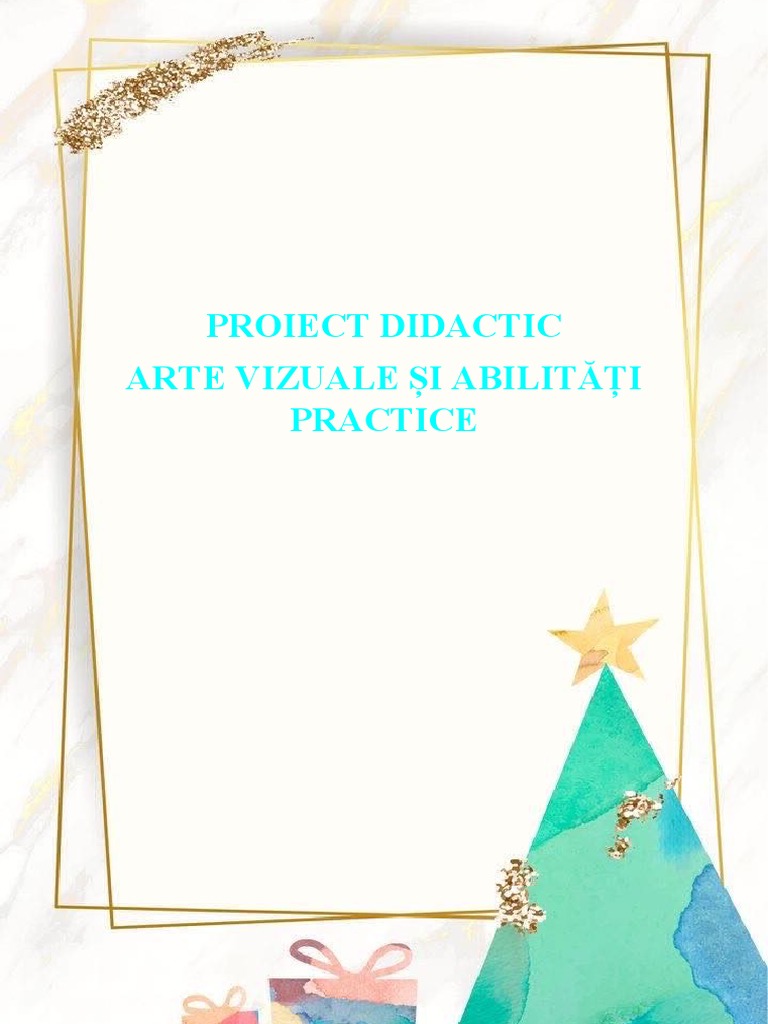 PROIECT DIDACTIC AVAP Inspectie 2 | PDF