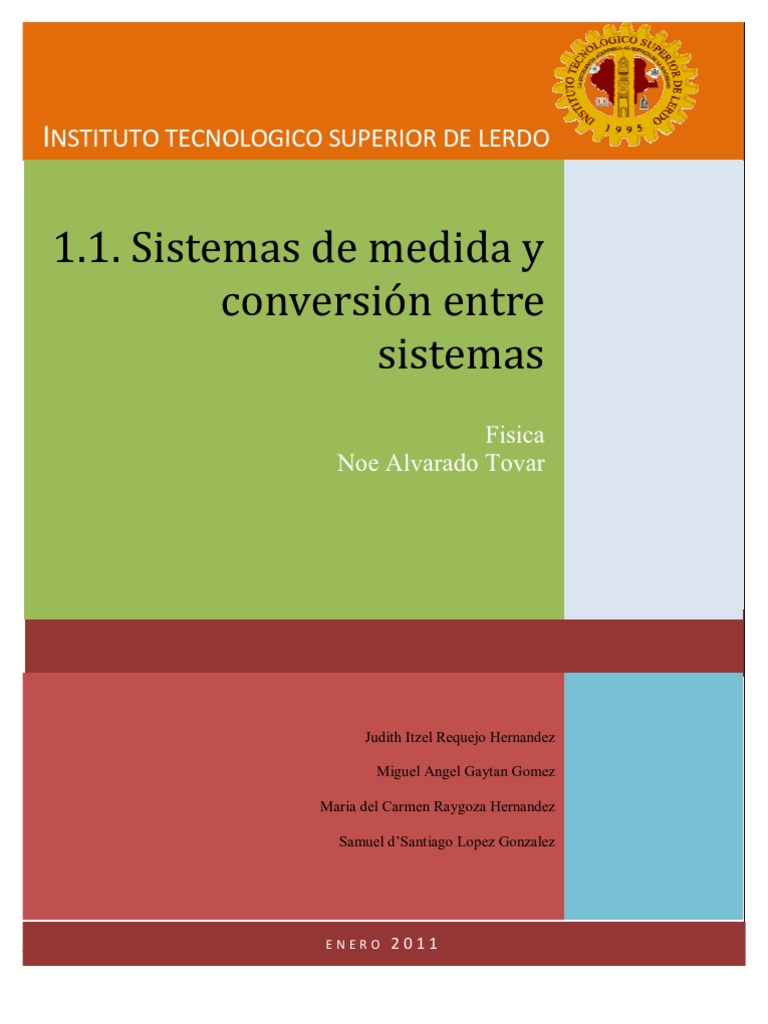 Sistemas de Medicion | PDF | Sistema Internacional de Unidades | Metro