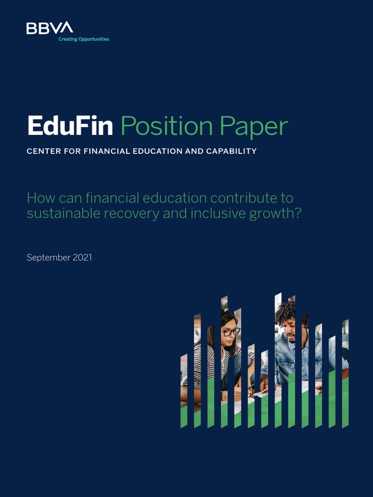 EduFin Position Paper | PDF | Sustainability | Financial Inclusion