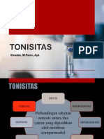 Perhitungan Tonisitas Sediaan Steril | PDF
