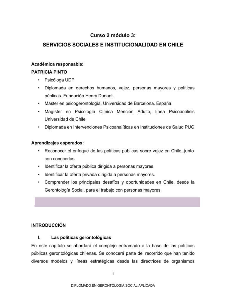 C2 M3 Contenido Obligatorio | PDF | Envejecimiento | Vejez