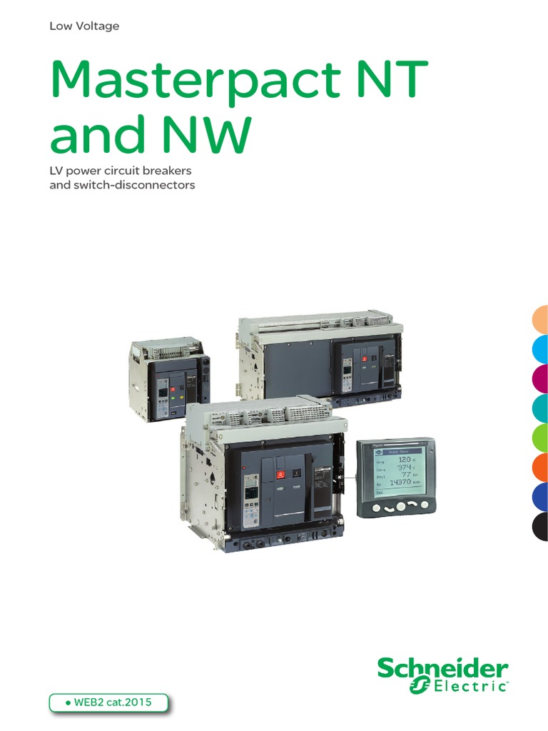 Schneider Electric - Masterpact NT-NW - Catalog | PDF | Computer ...