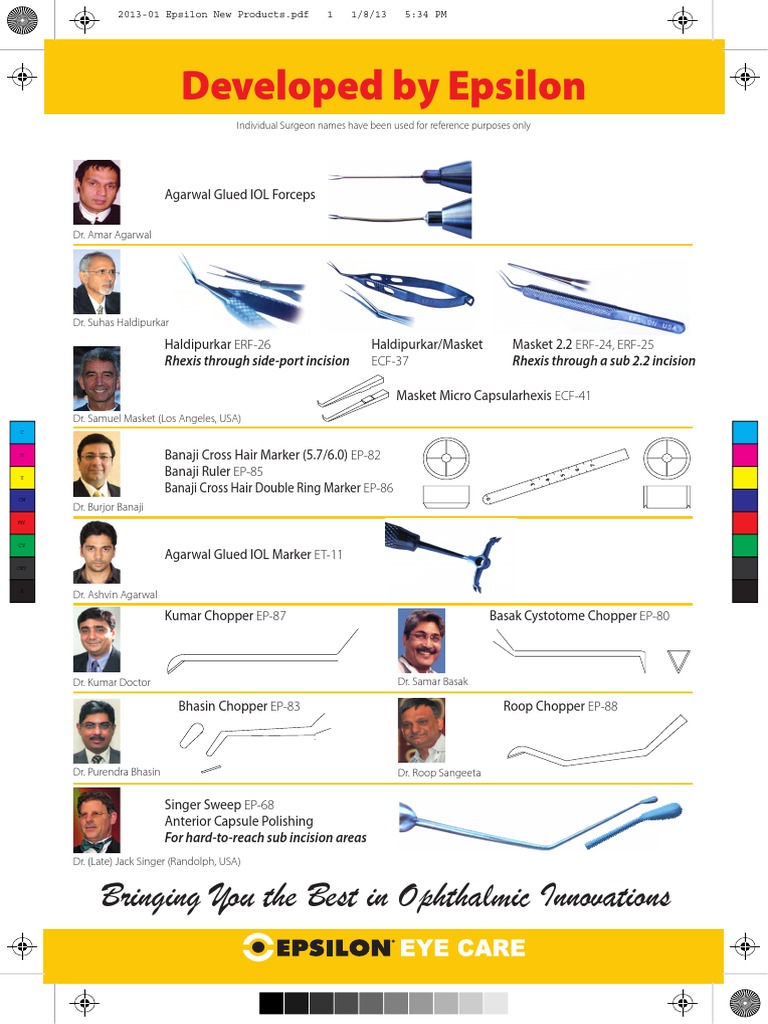 2013-01 Epsilon New Products | Download Free PDF | Human Eye ...