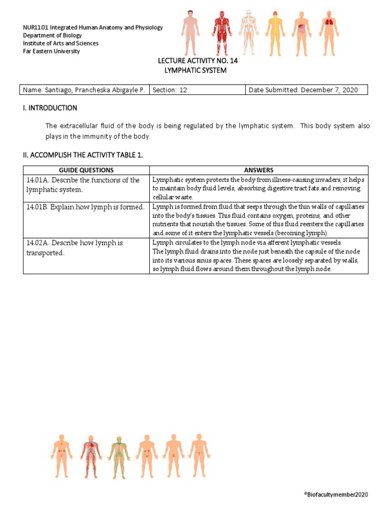 Guide Questions Answers: 14.01A. Describe The Functions of The ...