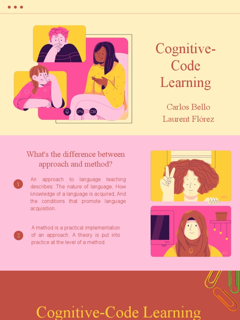 Cognitive-Code Learning: Carlos Bello Laurent Flórez | PDF | Learning ...