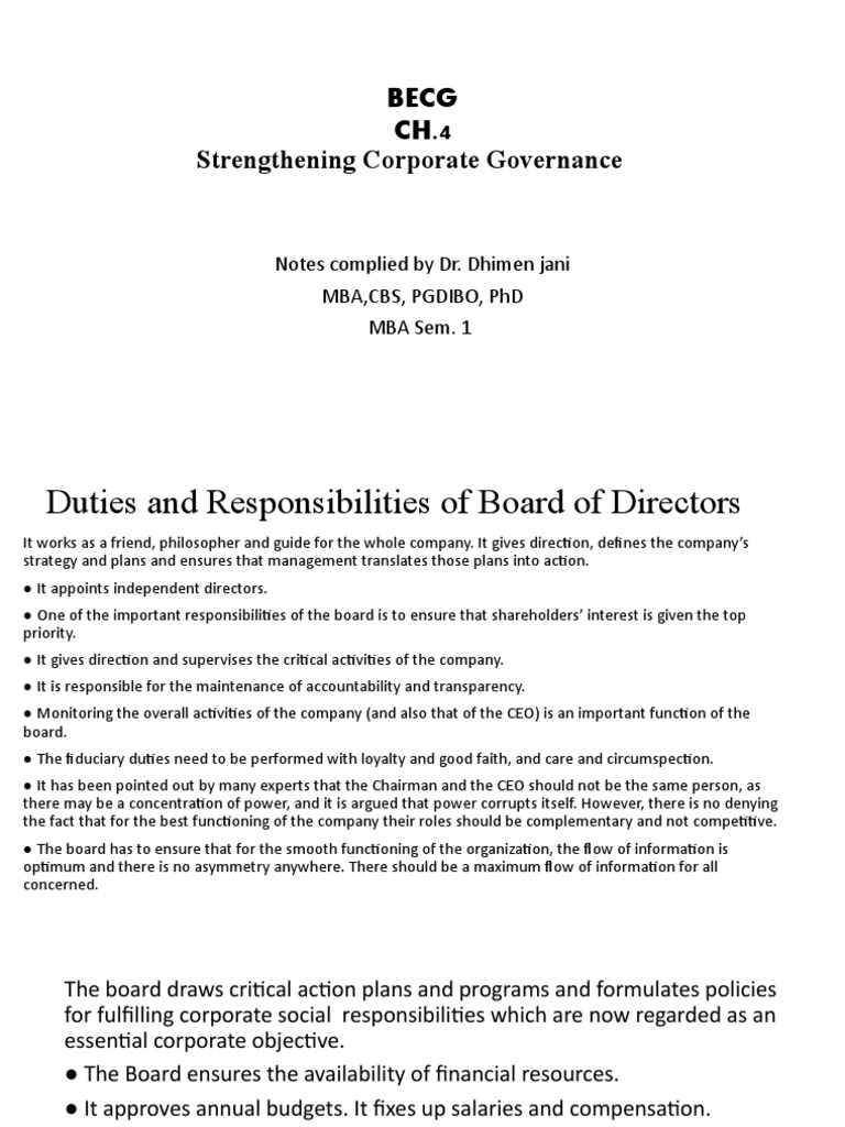 Module 4 of Becg Mba Sem 1 | PDF | Employment | Corporate Social ...