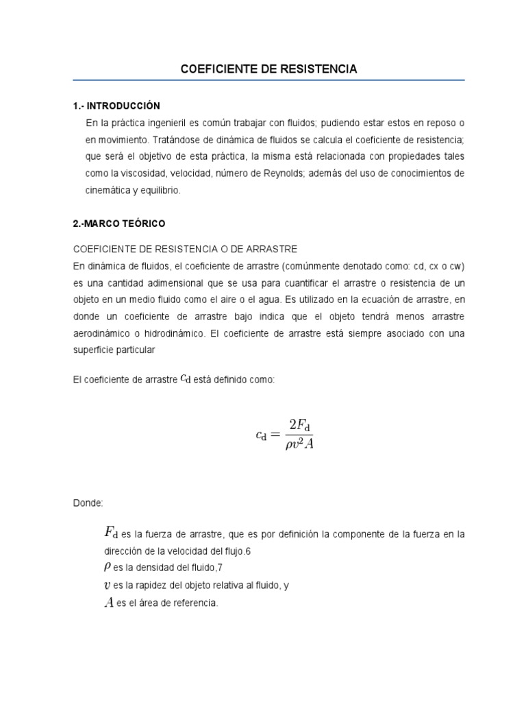 Lab Op1 Prac1 | PDF | Viscosidad | Numero Reynolds