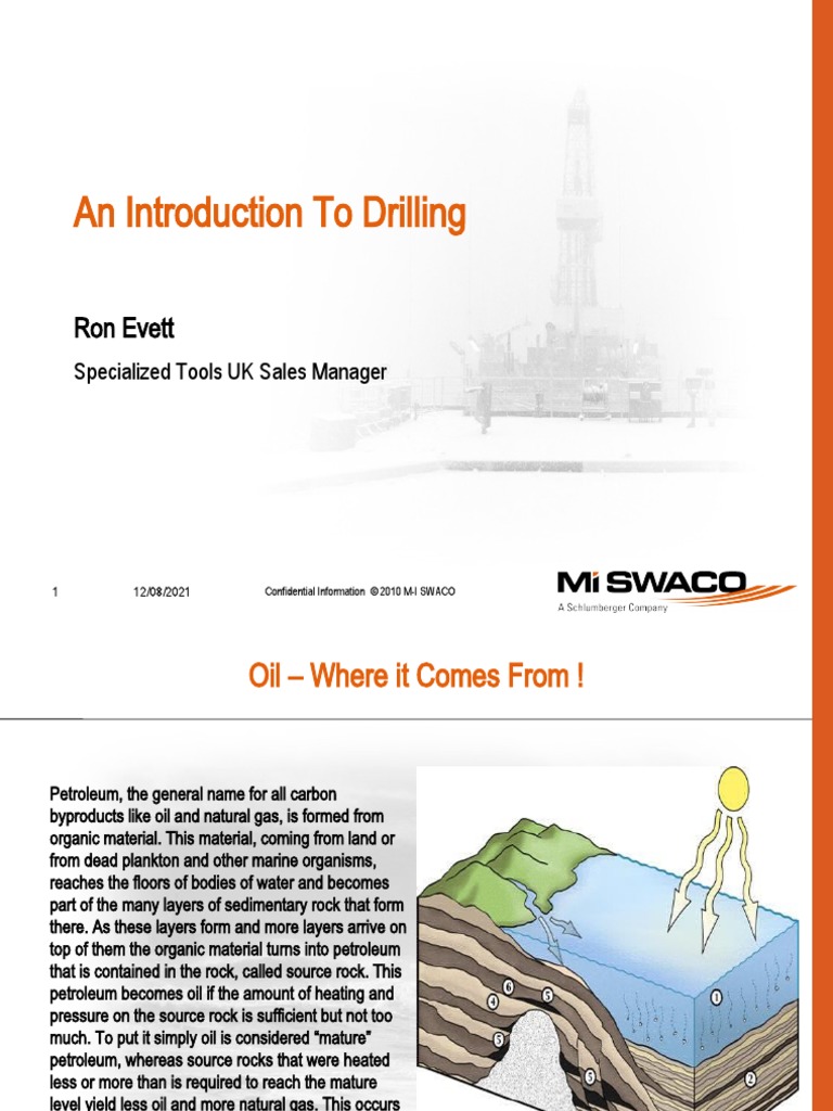 An Introduction To Drilling | PDF | Casing (Borehole) | Oil Well
