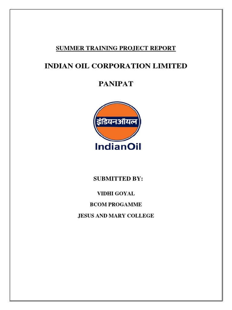 Indian Oil Corporation Overview | PDF | Oil Refinery | Fuels