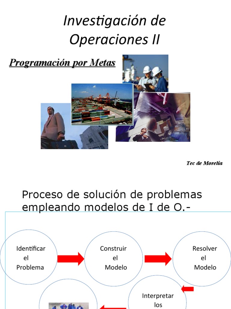 Prog. Por Metas-1 | PDF | Programación lineal | Optimización Matemática