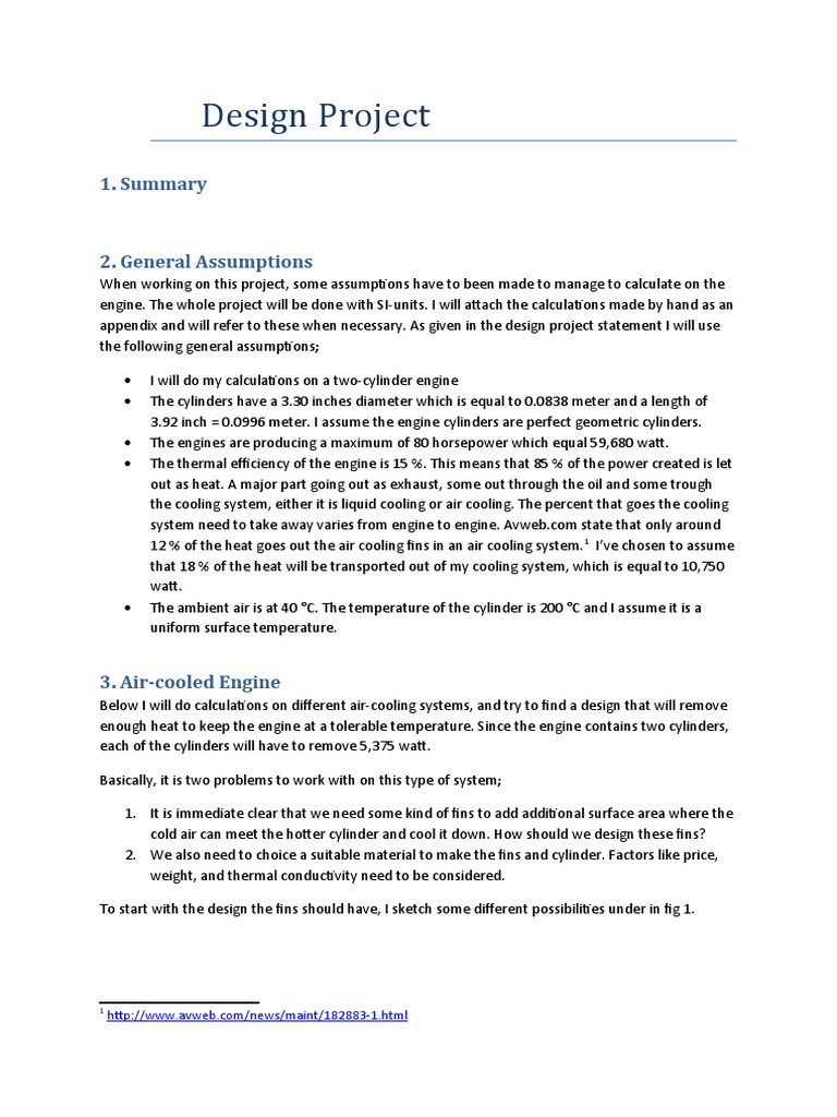 Design Project Report | PDF | Applied And Interdisciplinary Physics ...