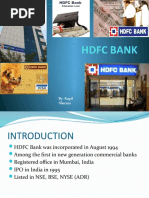 HDFC Bank Networking Overview | PDF | Banks | Economies