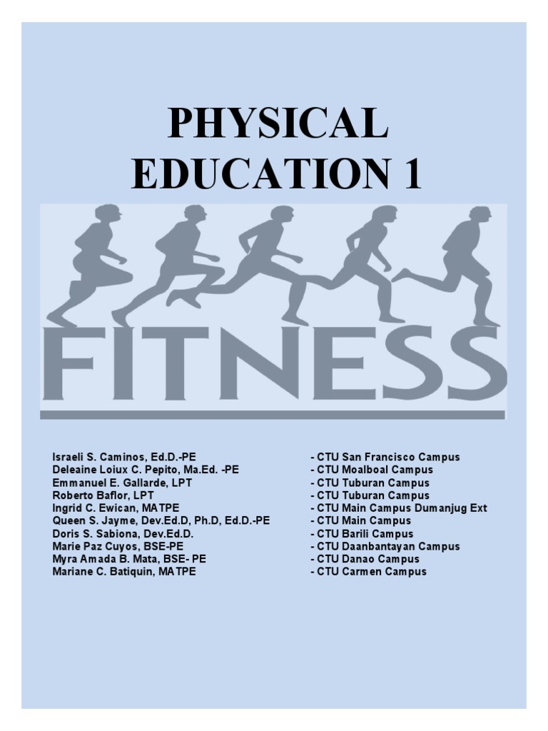 Pe 1 Course Pack - Fitness | PDF | Physical Fitness | Pulse