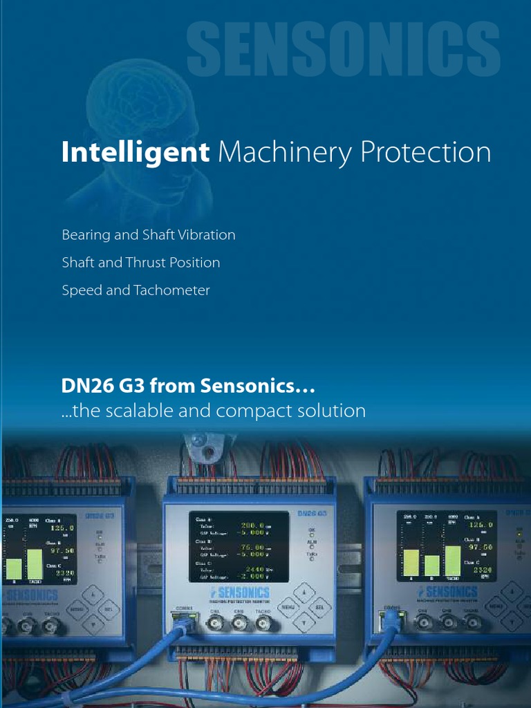 Sensonics - Intelligent Machinery Protection | PDF | Pump | Machines