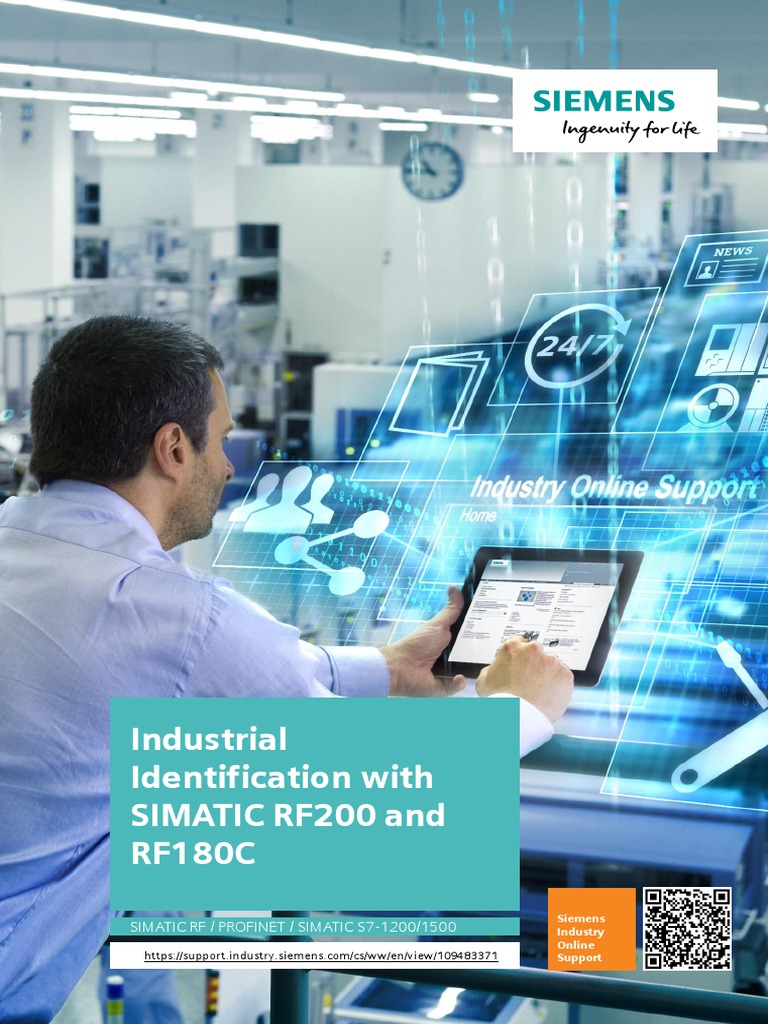 Industrial Identification With SIMATIC RF200 and RF180C | PDF | Radio ...