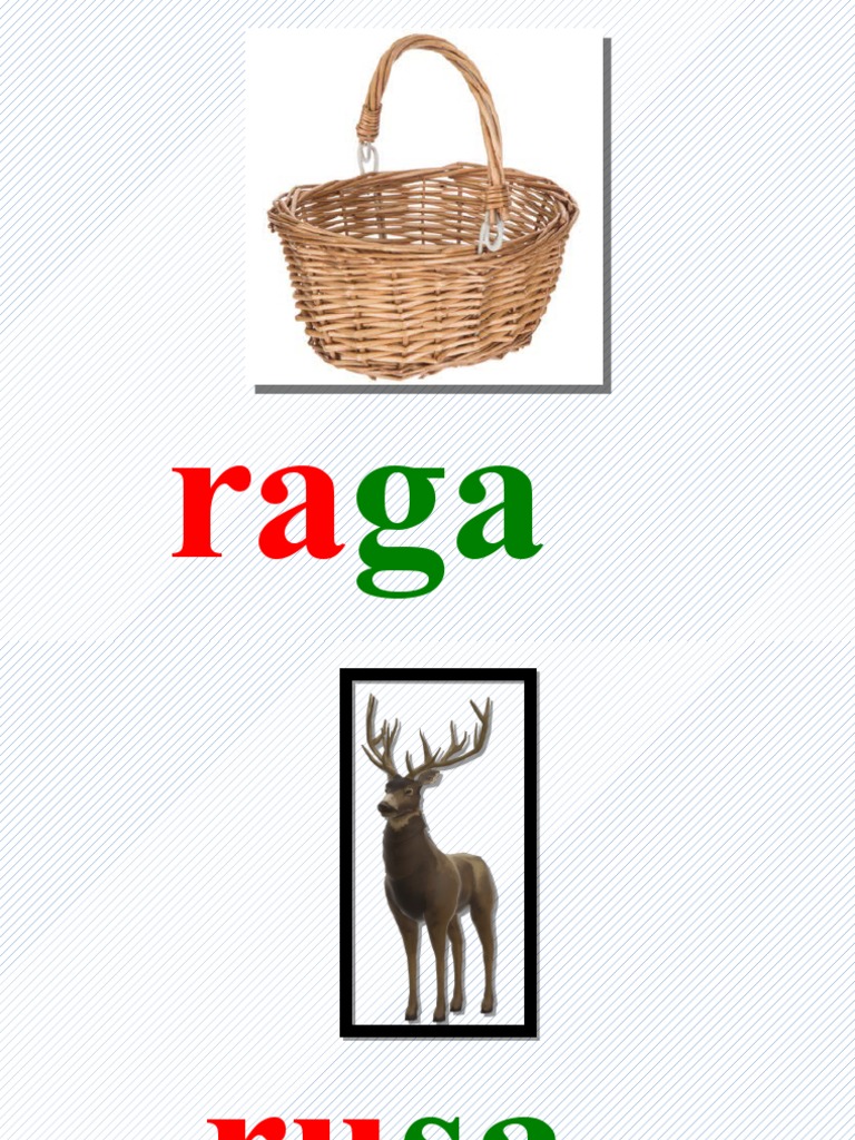 Suku Kata KV Awalan R | PDF