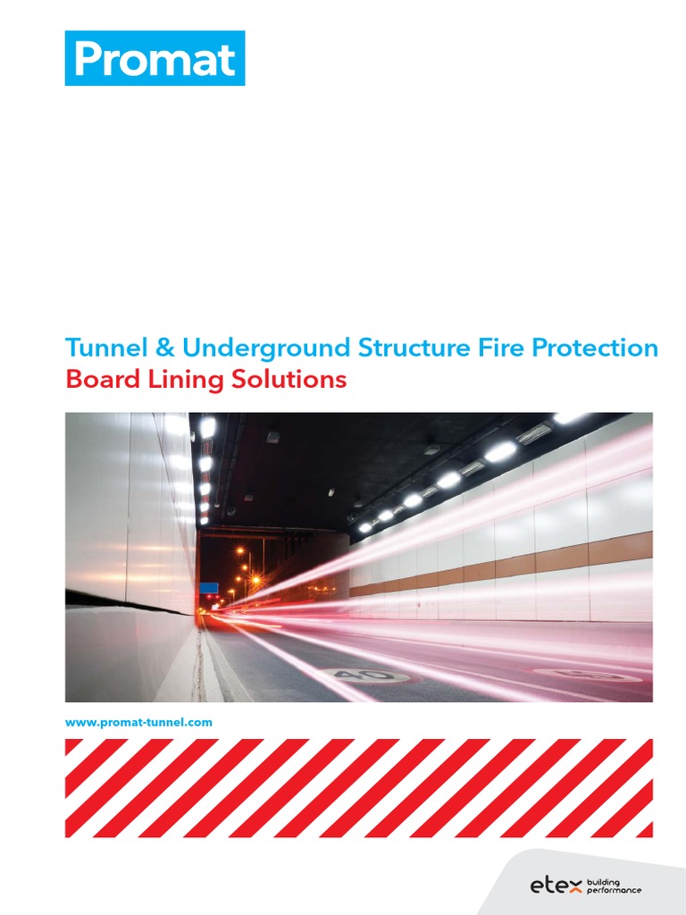 PROMAT Tunnels Board Manual 2018 | PDF | Concrete | Risk