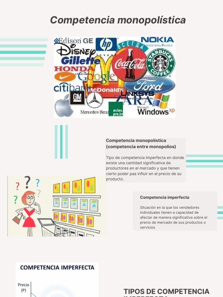 Competencia Monopolística | PDF | Monopolio | Mercado (economía)