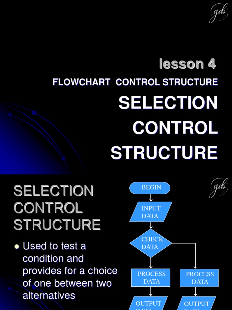 Comp1 L4 Selection Control Structure Pdf