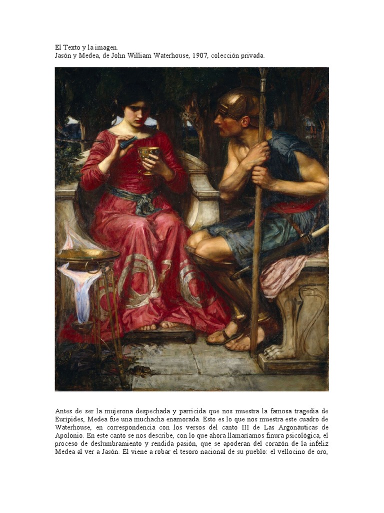 Tensión y Pasión en Jasón y Medea | PDF | Jason