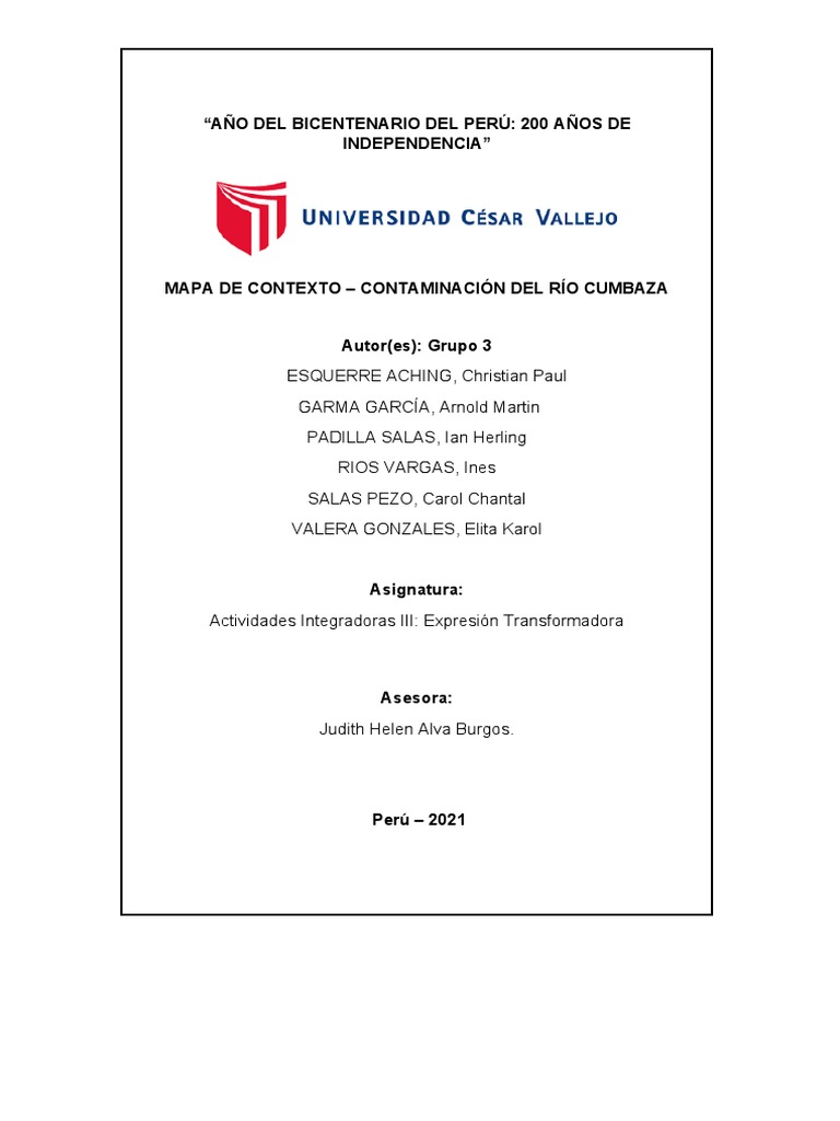 Plantilla Del Mapa de Contexto | PDF | Contaminación | Naturaleza