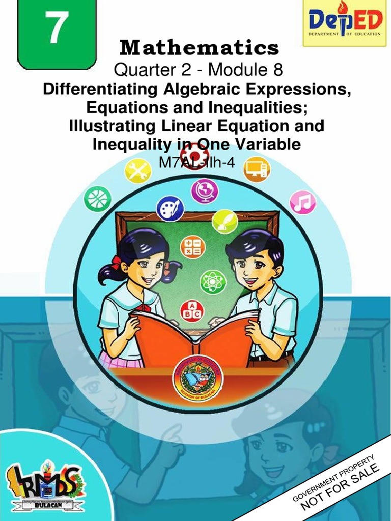 Mathematics: Quarter 2 - Module 8 | PDF | Equations | Force