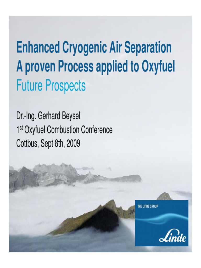 Potentials for Cost Reduction and Large Capacities of Cryogenic Air ...