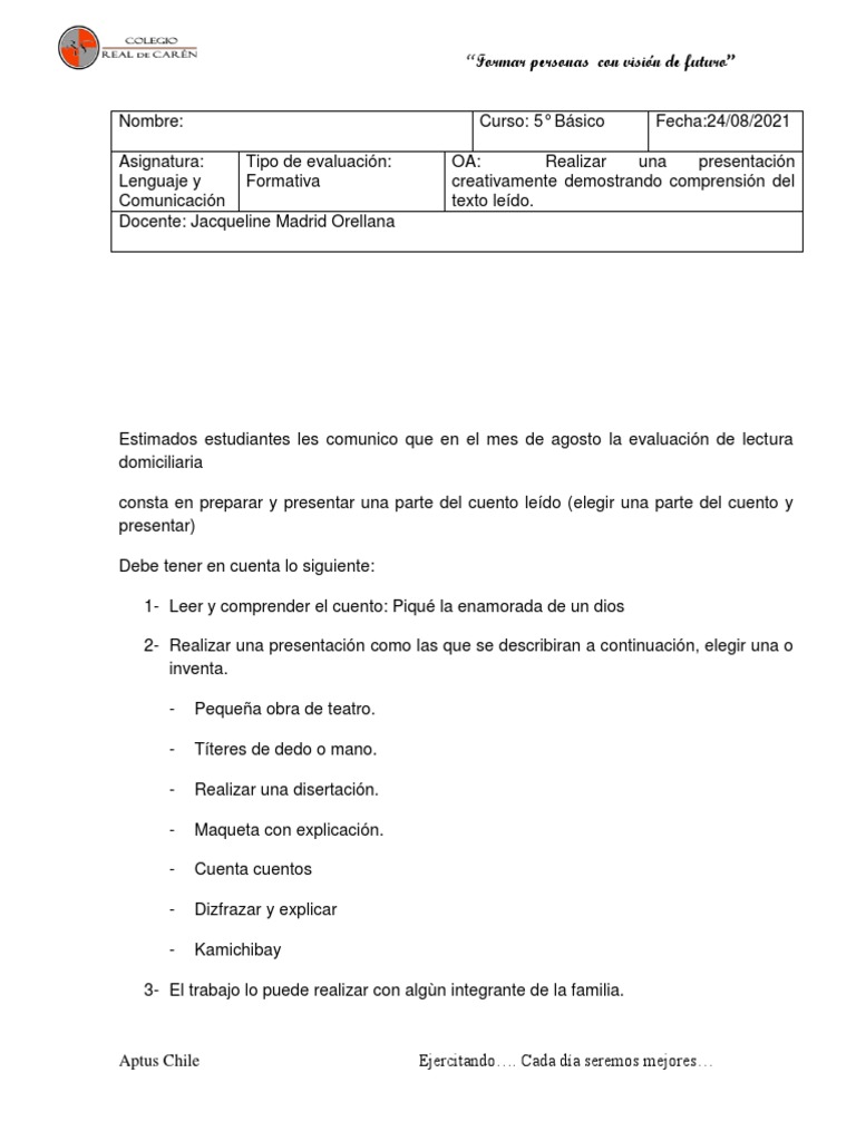 Presentaci - N Lenguaje y Comunicaci - N 5 - B - Sico | PDF