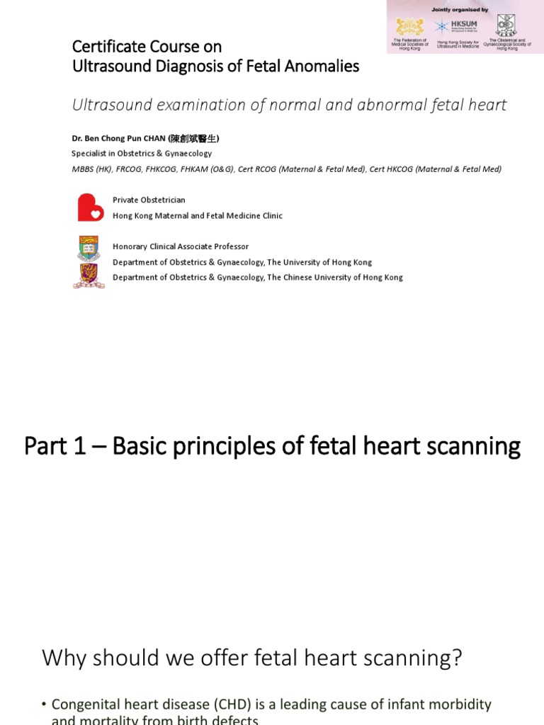 Fetal Cardiac USG Note | PDF | Ventricle (Heart) | Heart Valve