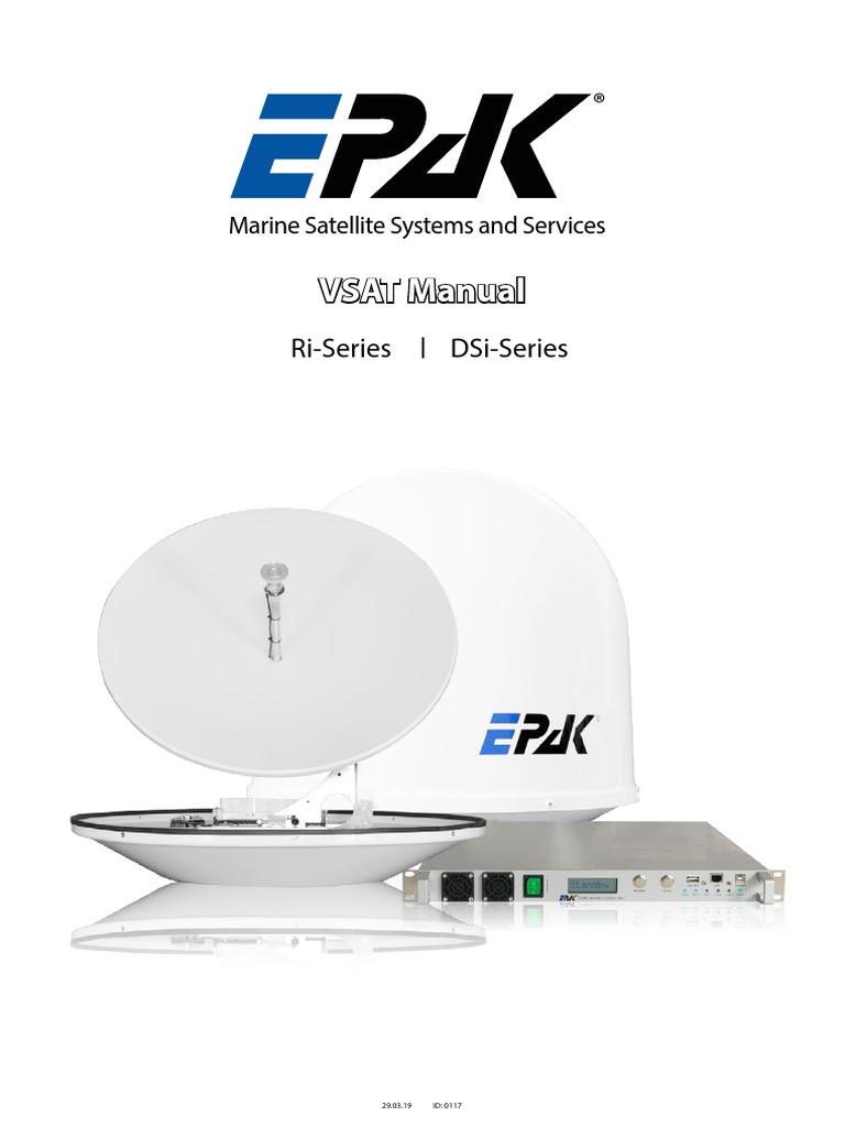EPAK VSAT Manual | PDF | Radar | Very Small Aperture Terminal