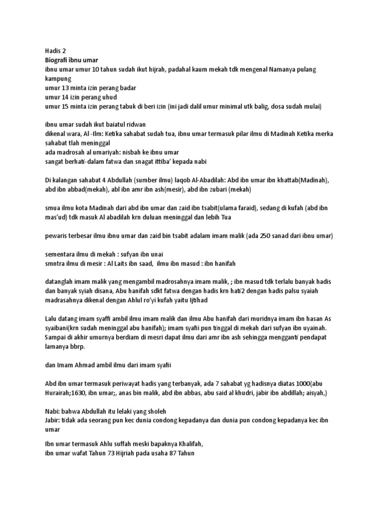 Arbain Nawawi Ust Arvan | PDF