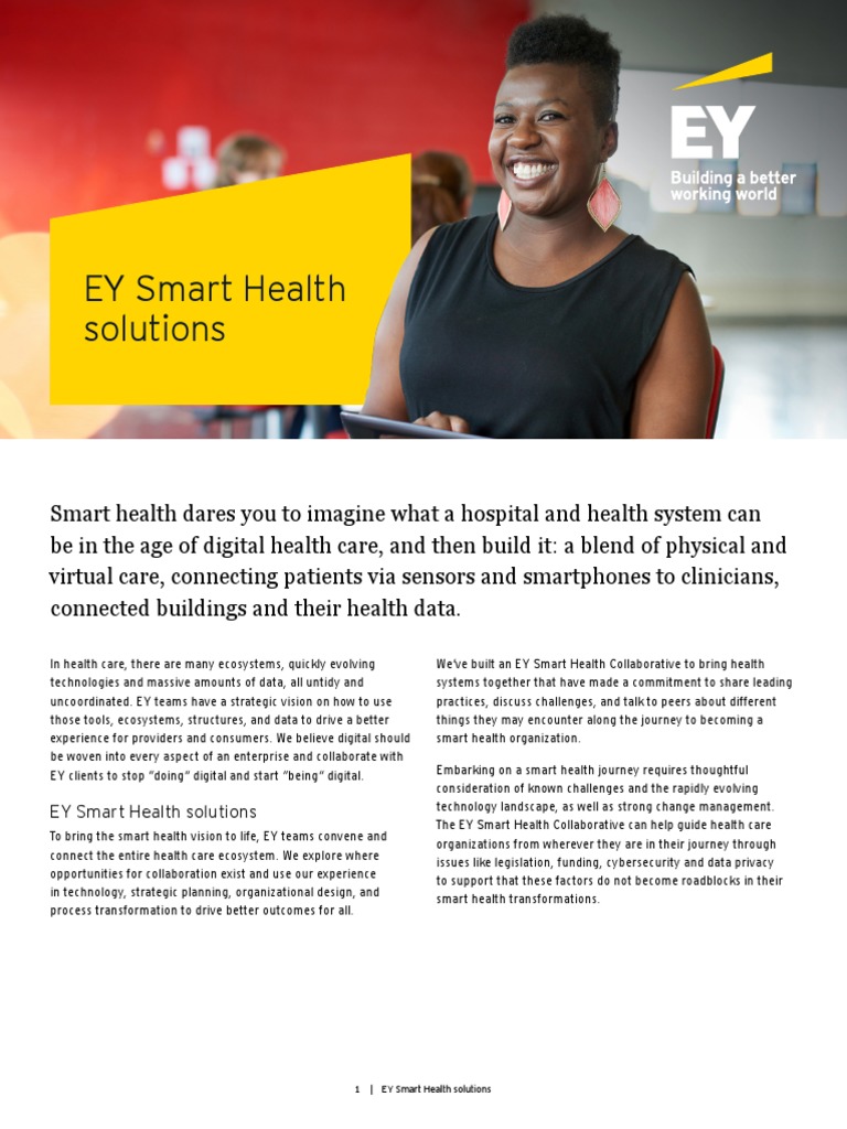 Ey Smart Health Solutions | PDF | Business | Economies