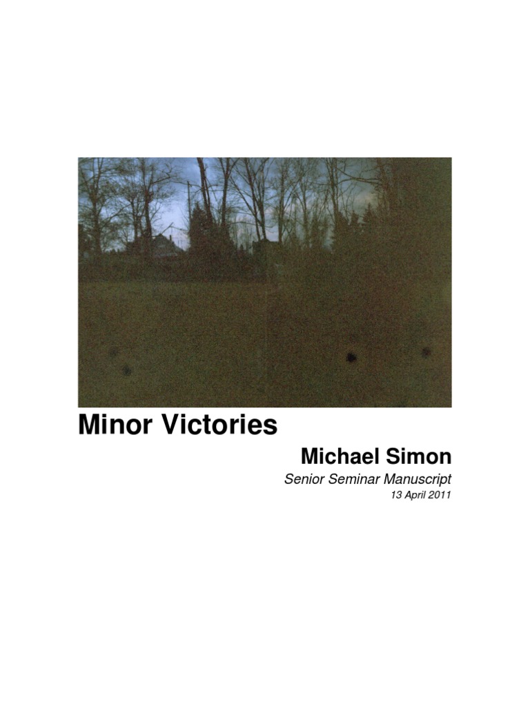 Minor Victories-Michael Simon | PDF | Nature | Leisure