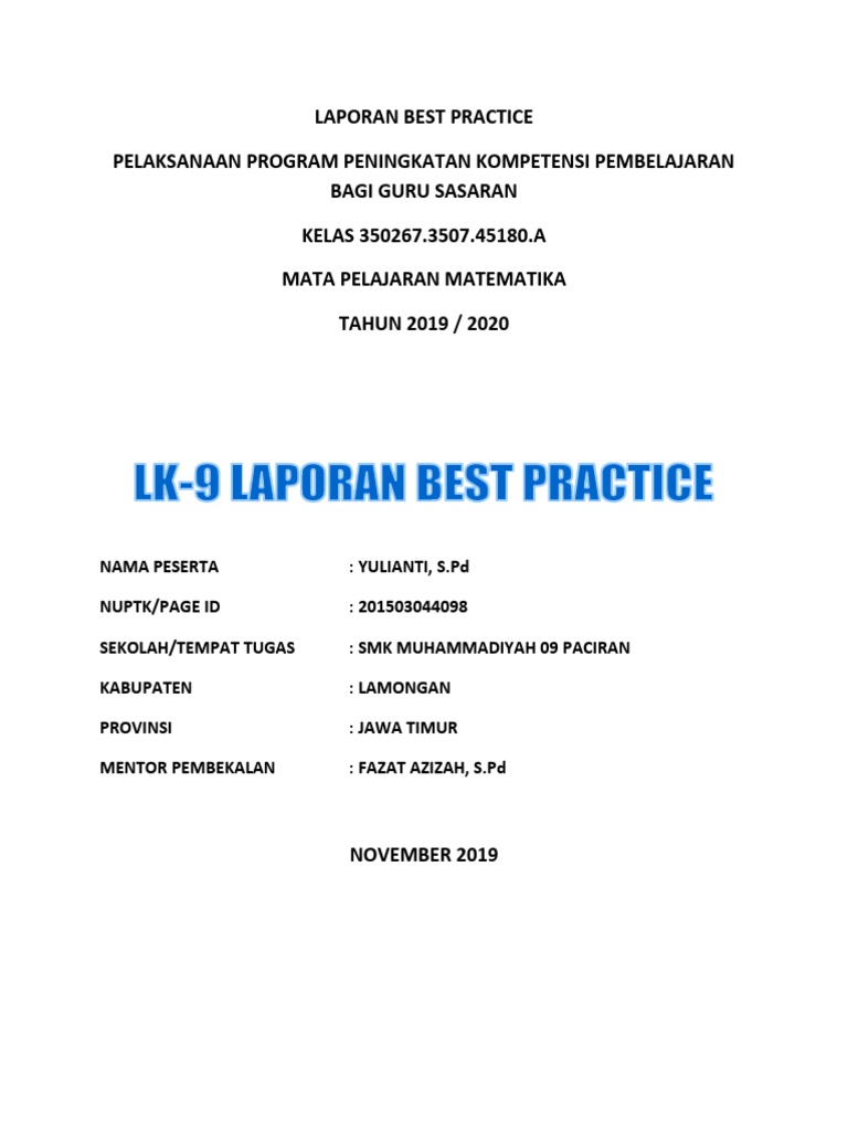 Contoh Best Practice FUNGSI KOMPOSISI | PDF