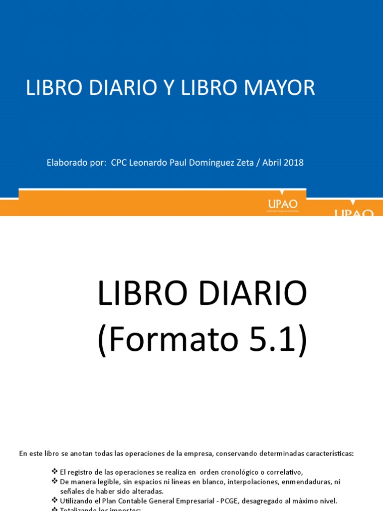 Libro Diario y Libro Mayor | PDF | Contabilidad | Economias