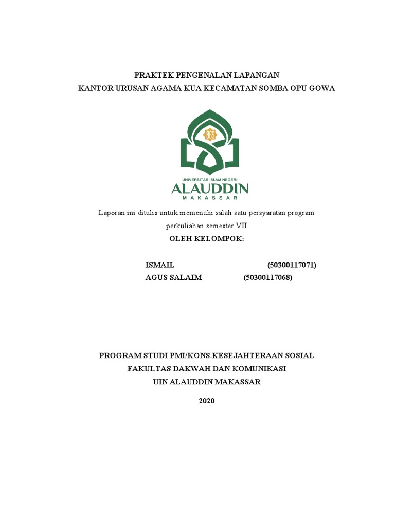 Laporan PPL Ismail Dan Agus | PDF