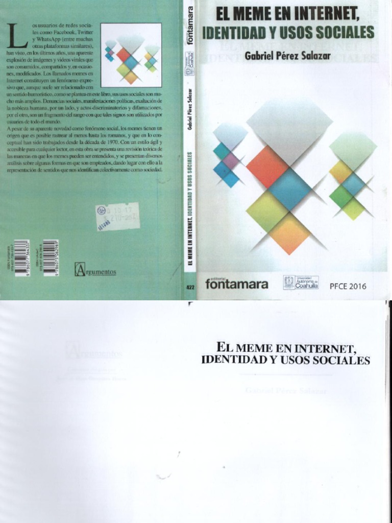 El Meme en Internet Identidad y Usos Sociales Gabriel Pérez Salazar | PDF