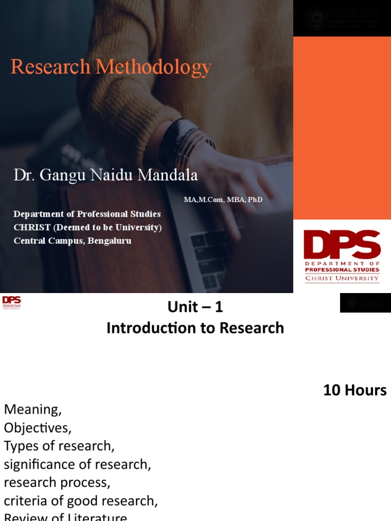 Research Methodology Overview and Types | PDF | Scientific Method | Science