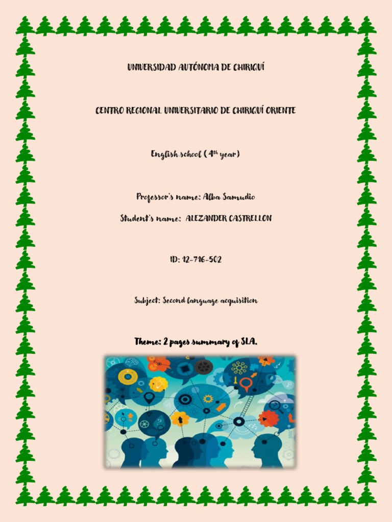 Universidad Autónoma de Chiriquí: Alezander Castrellon | PDF | Second ...