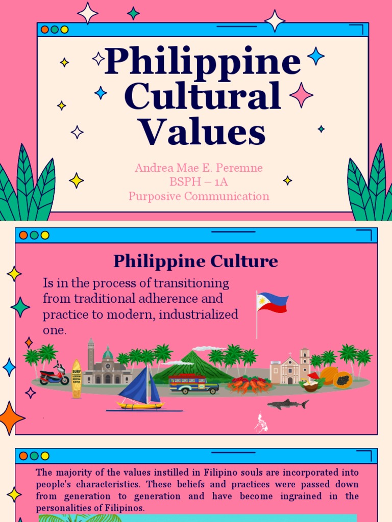 Key Values of Filipino Culture | PDF | Philippines | Value (Ethics)